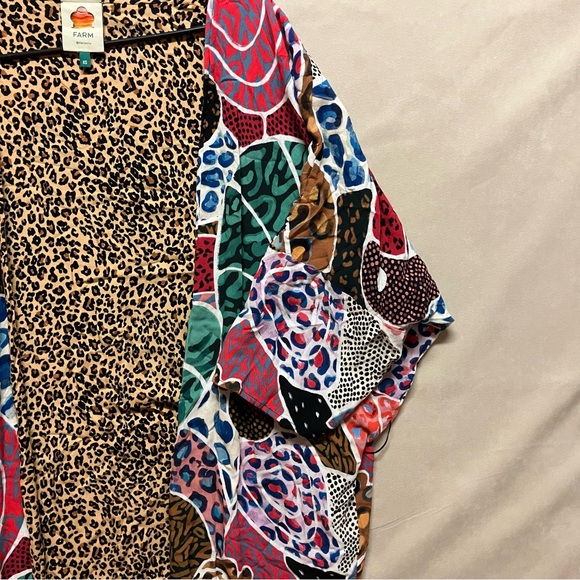 FARM Rio | Jackets & Coats | Farm Rio Xs Long Open Kimono Robe Duster ...